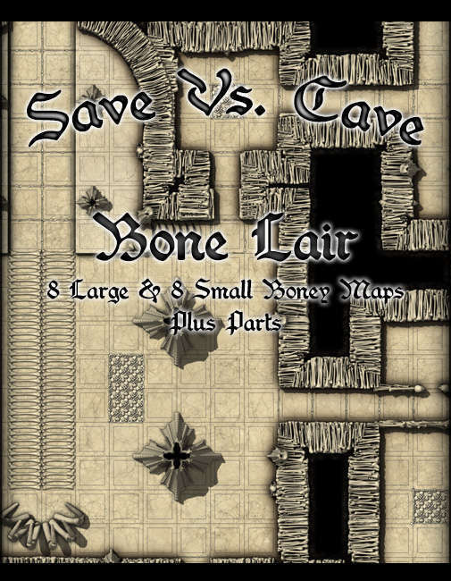 Save Vs. Cave: Bone Lair - Gabriel Pickard | Modular Map Series ...