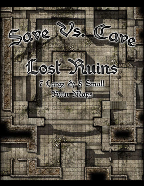 Save Vs. Cave: Lost Ruins - Gabriel Pickard | Modular Map Series ...