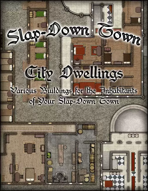 Slap Down Town: City Dwellings - Gabriel Pickard | Modular Map Series ...