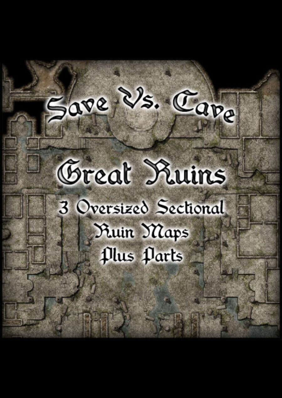Save Vs. Cave: Great Ruins - Gabriel Pickard | Modular Map Series ...