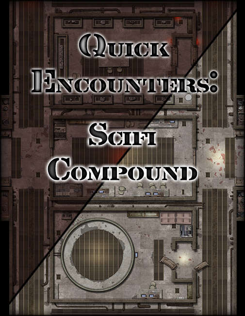 Quick Encounters: SciFi Compound - Gabriel Pickard | Solo Maps ...