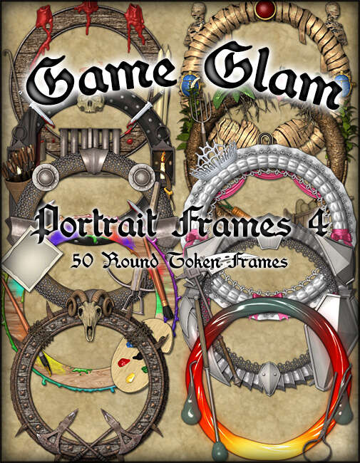 Game Glam: Portrait Frames 4 - Gabriel Pickard | Tokens & Accessories ...