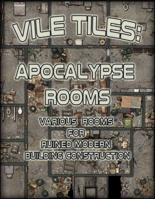 Vile Tiles: Apocalypse Rooms - Gabriel Pickard | Map Construction Kits ...