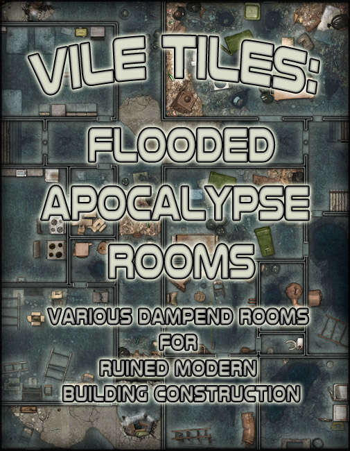 Vile Tiles: Flooded Apocalypse Rooms - Gabriel Pickard | Map ...
