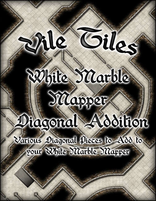 Vile Tiles: White Marble Mapper Diagonal Addition - Gabriel Pickard ...