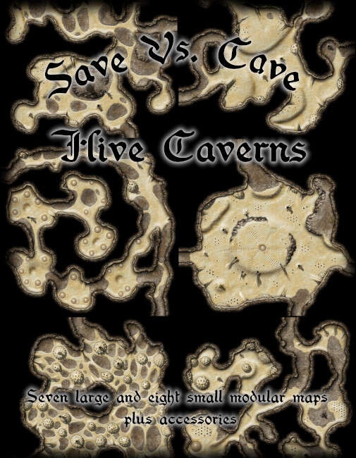 Save Vs. Cave: Hive Caverns - Gabriel Pickard | Modular Map Series ...