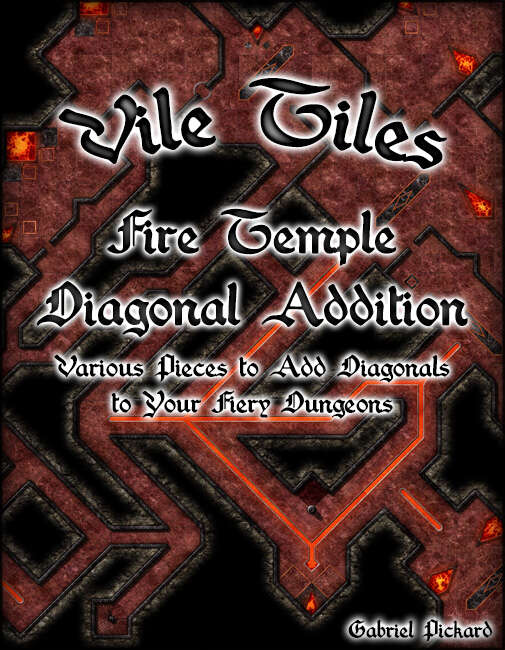 Vile Tiles: Fire Temple Diagonal Addition - Gabriel Pickard | Map ...