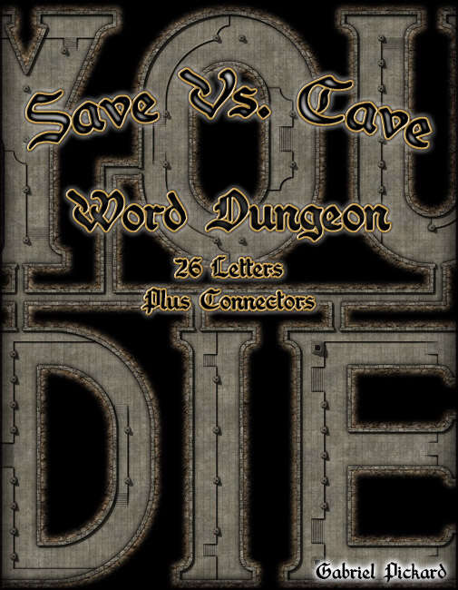 Save Vs. Cave: Word Dungeon - Gabriel Pickard | Modular Map Series ...