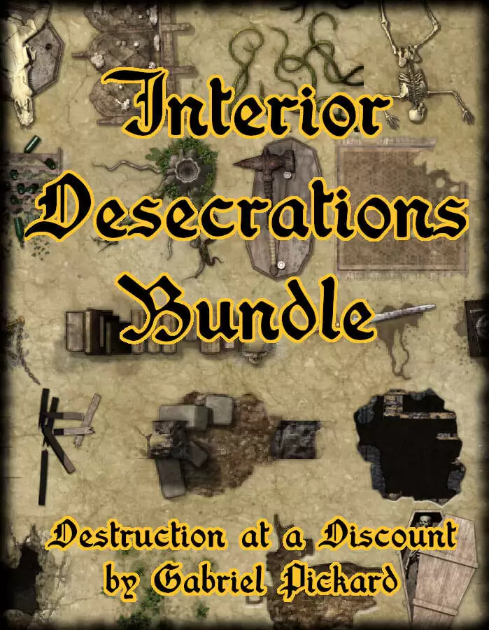Interior Desecration [BUNDLE] - Gabriel Pickard | Map Construction Kits ...