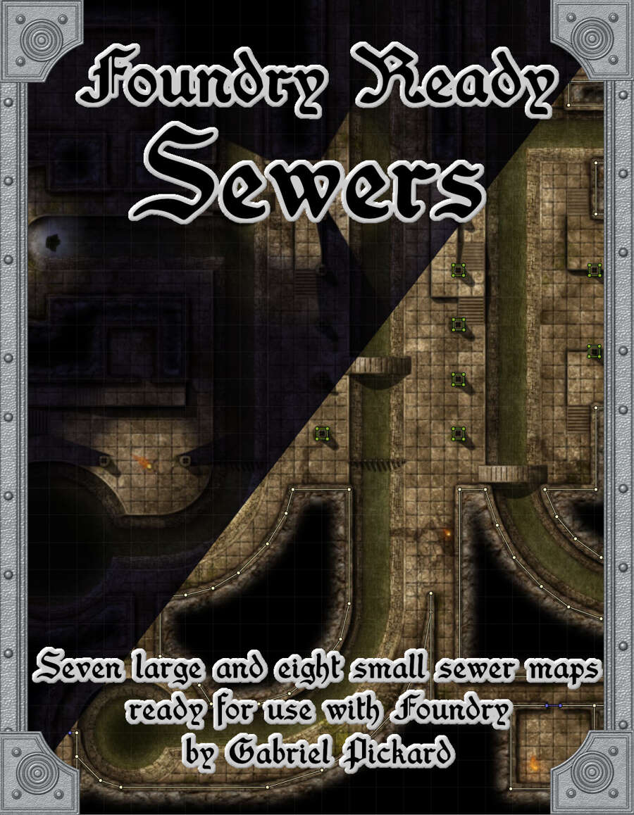 Foundry Ready: Sewers - Gabriel Pickard | Foundry Ready Map Sets ...
