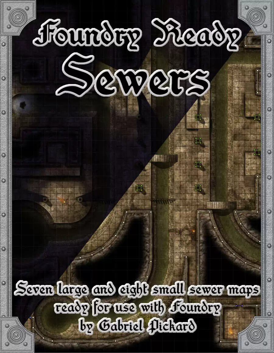Foundry Ready: Sewers - Gabriel Pickard | Foundry Ready Map Sets ...