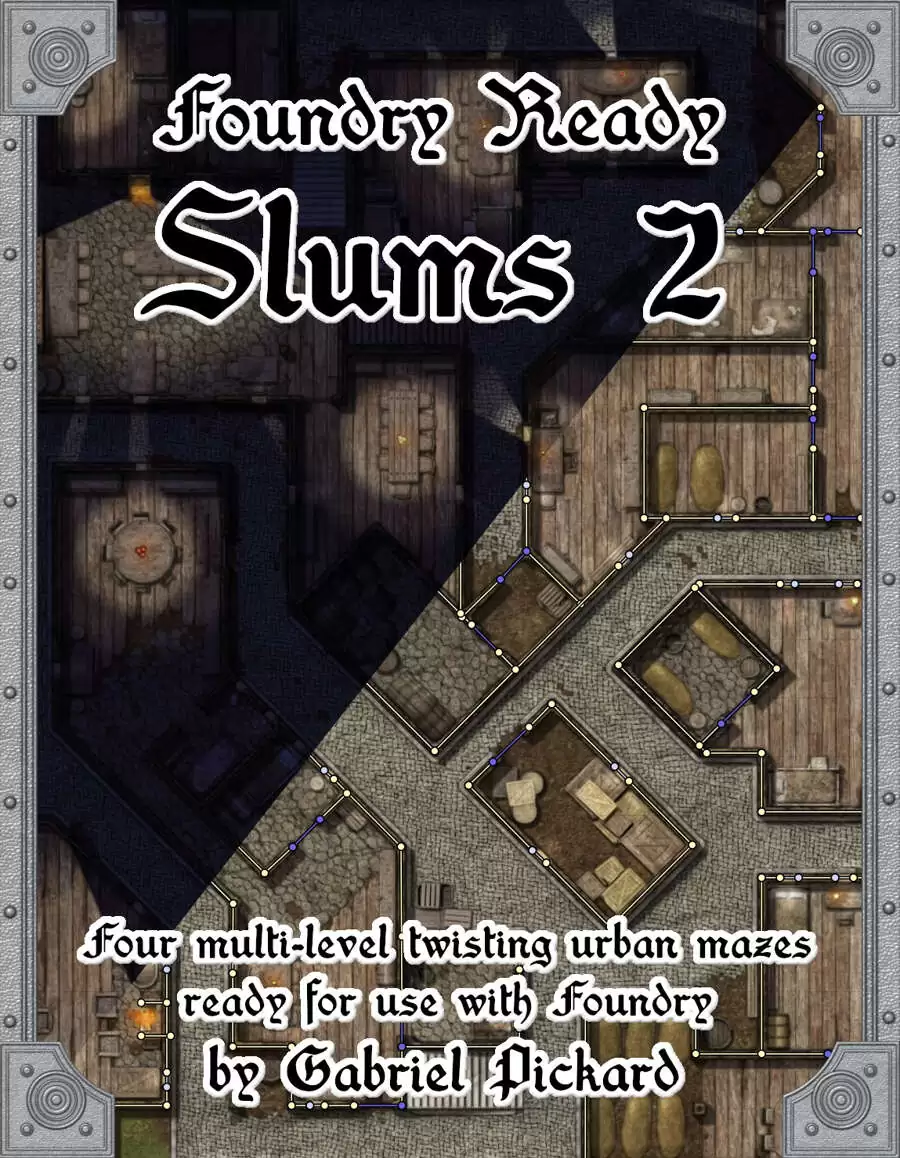 Foundry Ready Slums 2 Gabriel Pickard Foundry Ready Map Sets Drivethrurpg
