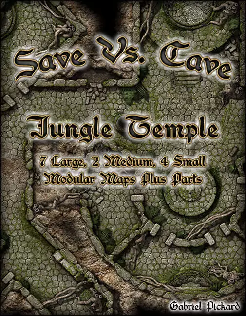 Save Vs Cave: Jungle Temple - Gabriel Pickard | Modular Map Series ...