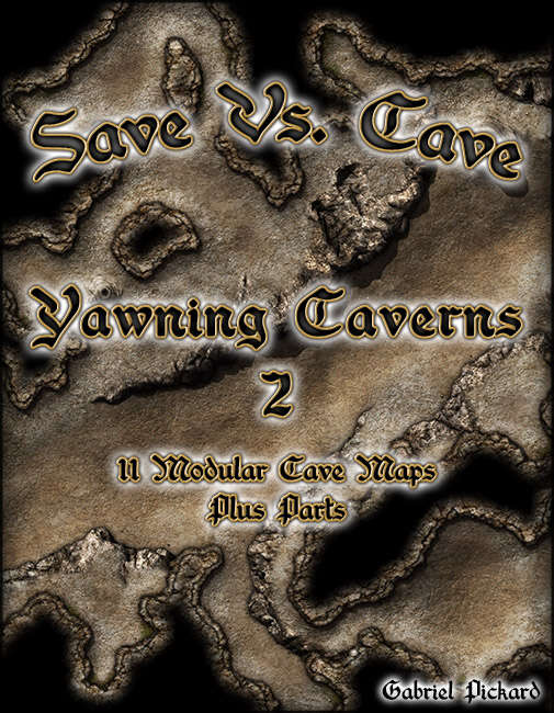 Save Vs. Cave: Yawning Caverns 2 - Gabriel Pickard | Modular Map Series ...