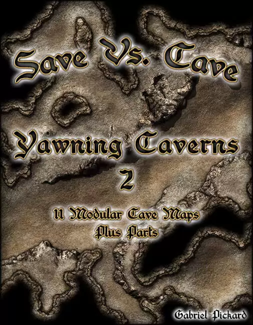 Save Vs. Cave: Yawning Caverns 2 - Gabriel Pickard | Modular Map Series ...