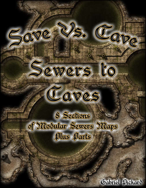Save Vs. Cave: Sewers to Caves - Gabriel Pickard | Modular Map Series ...