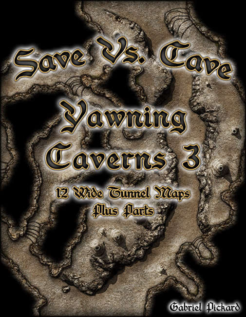 Save Vs. Cave: Yawning Caverns 3 - Gabriel Pickard | Modular Map Series ...