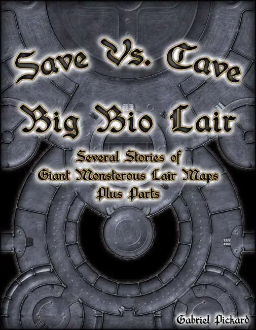 Save Vs. Cave: Big Bio Lair - Gabriel Pickard | Modular Map Series ...