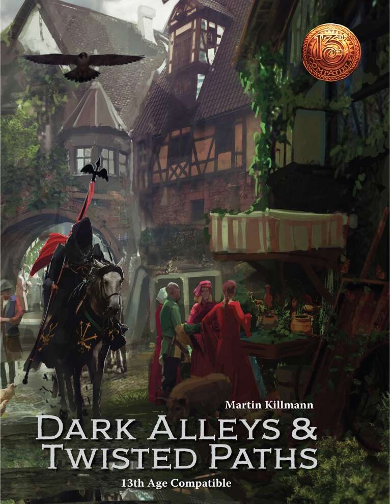 Dark Alleys & Twisted Paths (13th Age Compatible) - Kinoko Games ...