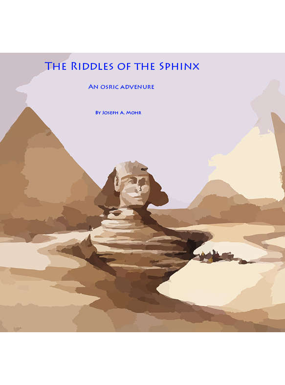 The Riddles of the Sphinx - Old School Role Playing | DriveThruRPG