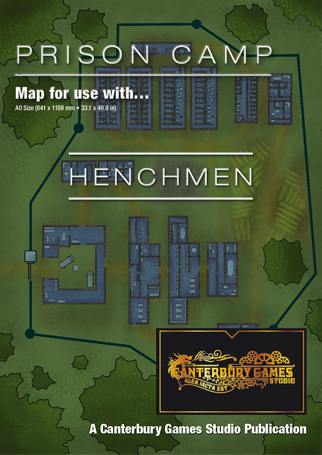 Prison Camp Map - Canterbury Games Studio | DriveThruRPG