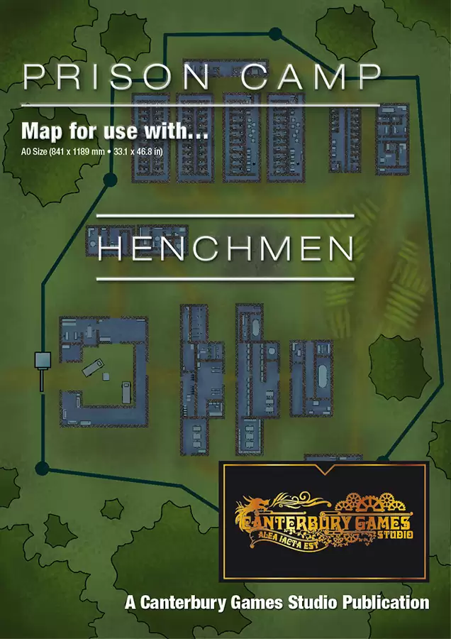 Prison Camp Map - Canterbury Games Studio | DriveThruRPG