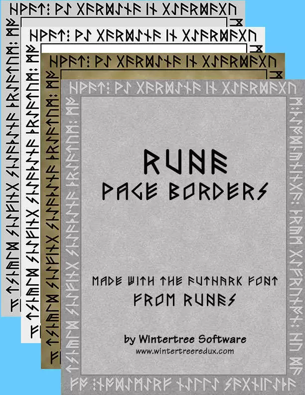 Rune Borders - Wintertree Software | Other | DriveThruRPG