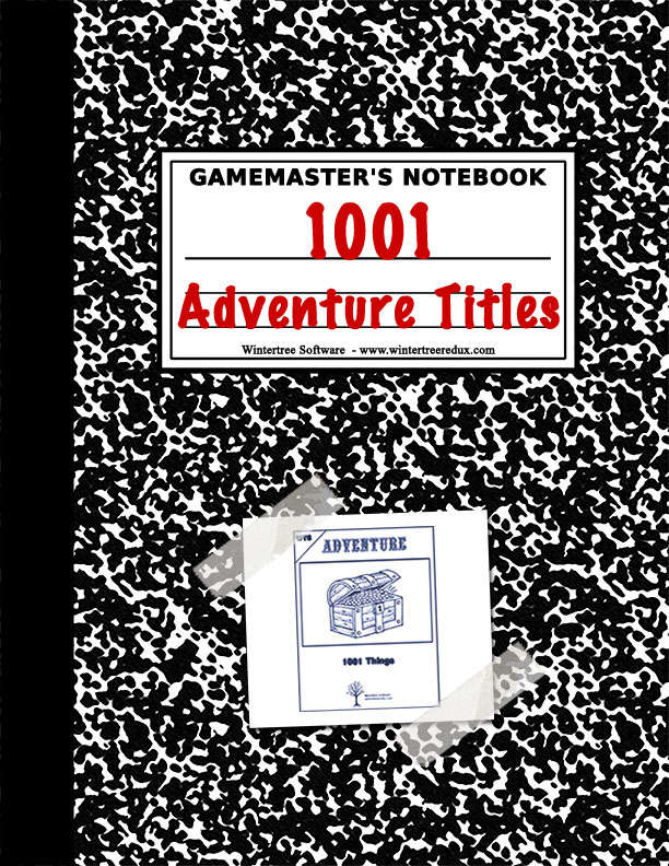 1001 Awesome Adventure TItles - Wintertree Software | 1001 Things ...