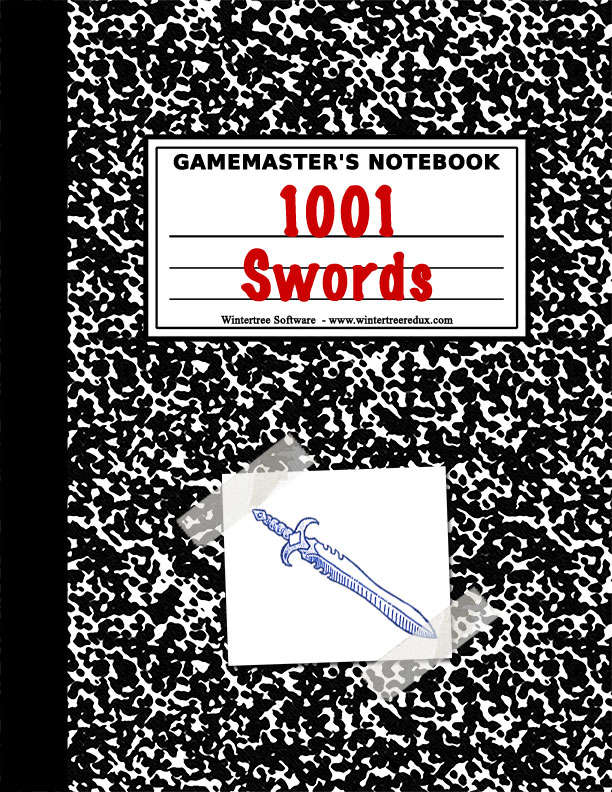 1001 Strange Swords - Wintertree Software | 1001 Things | DriveThruRPG