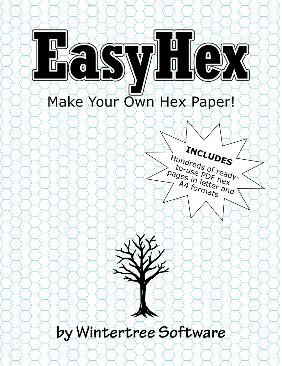 EasyHex utility font - Wintertree Software | Utility Fonts | DriveThruRPG