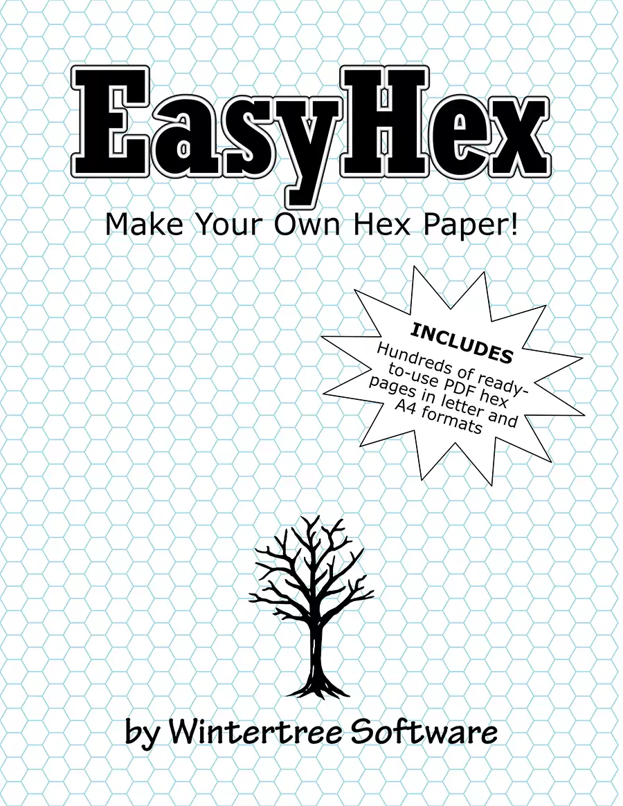 EasyHex utility font - Wintertree Software | Utility Fonts | DriveThruRPG
