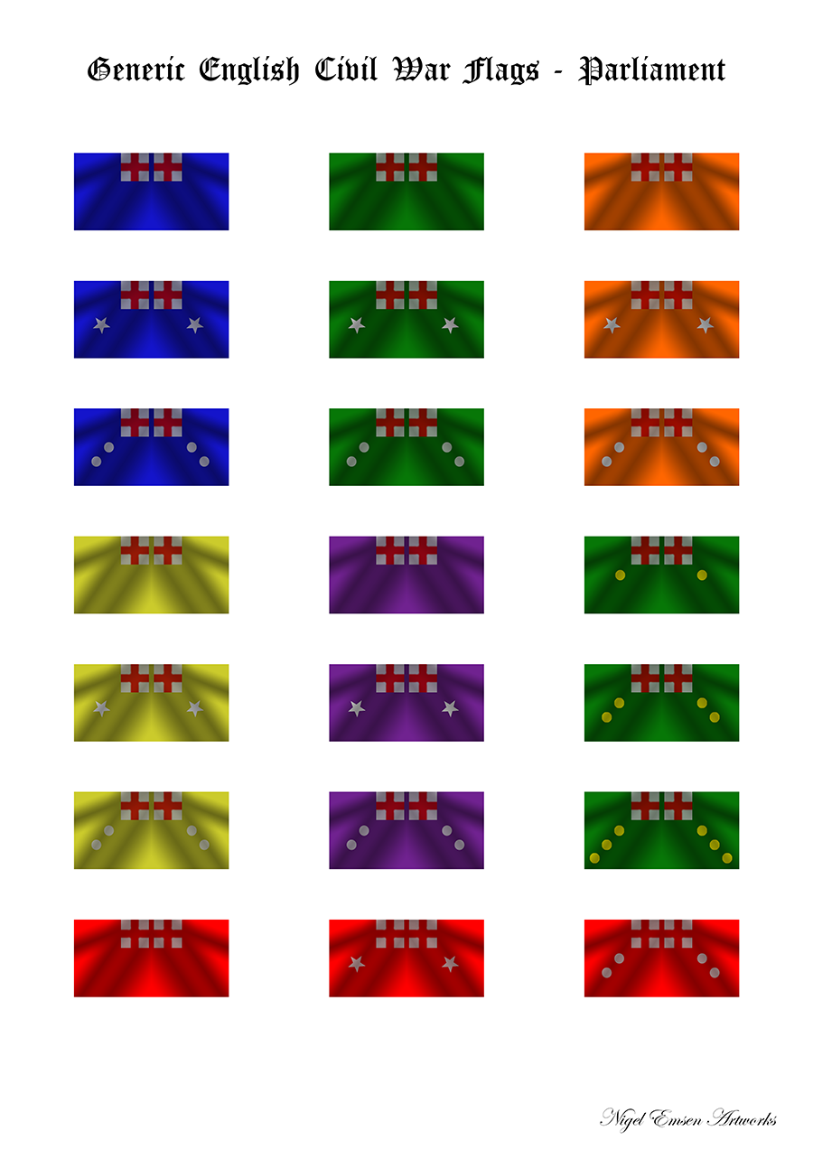Flag Sheet: Generic ECW Parliment Flags - Nigel Emsen | DriveThruRPG