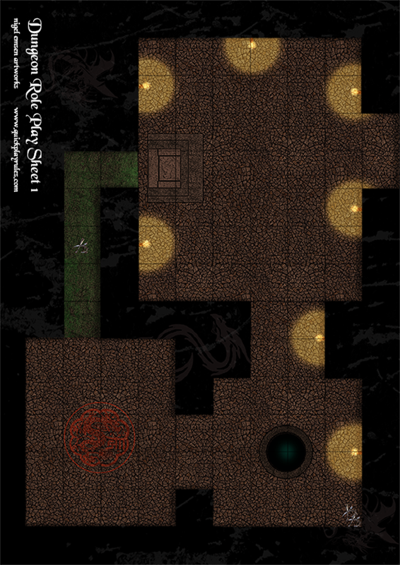 Dungeon Role Play Terrain (Set piece room) - Nigel Emsen | DriveThruRPG