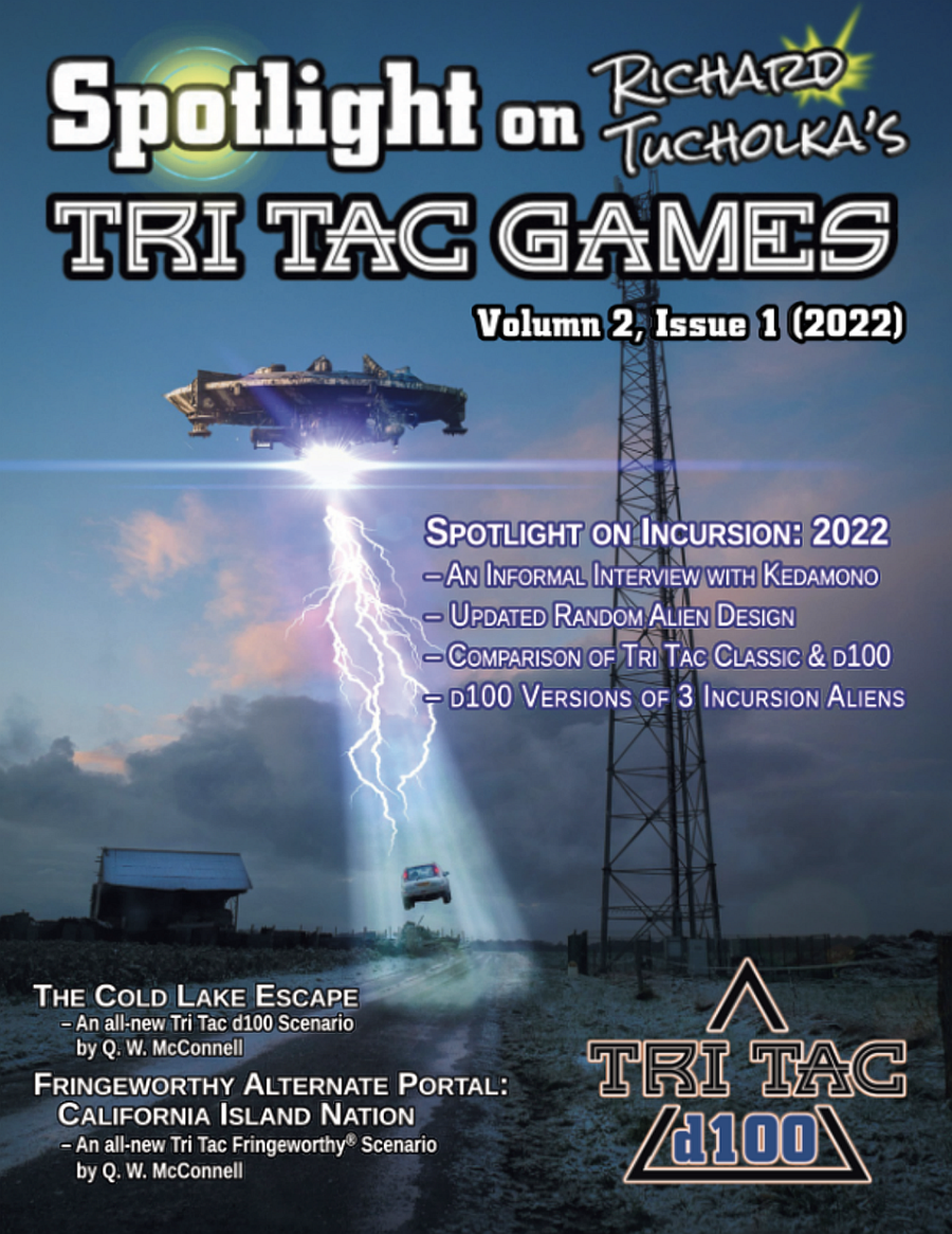 Tri Tac Spotlight on Incursion: 2022 - Tri Tac Games LLC | DriveThruRPG