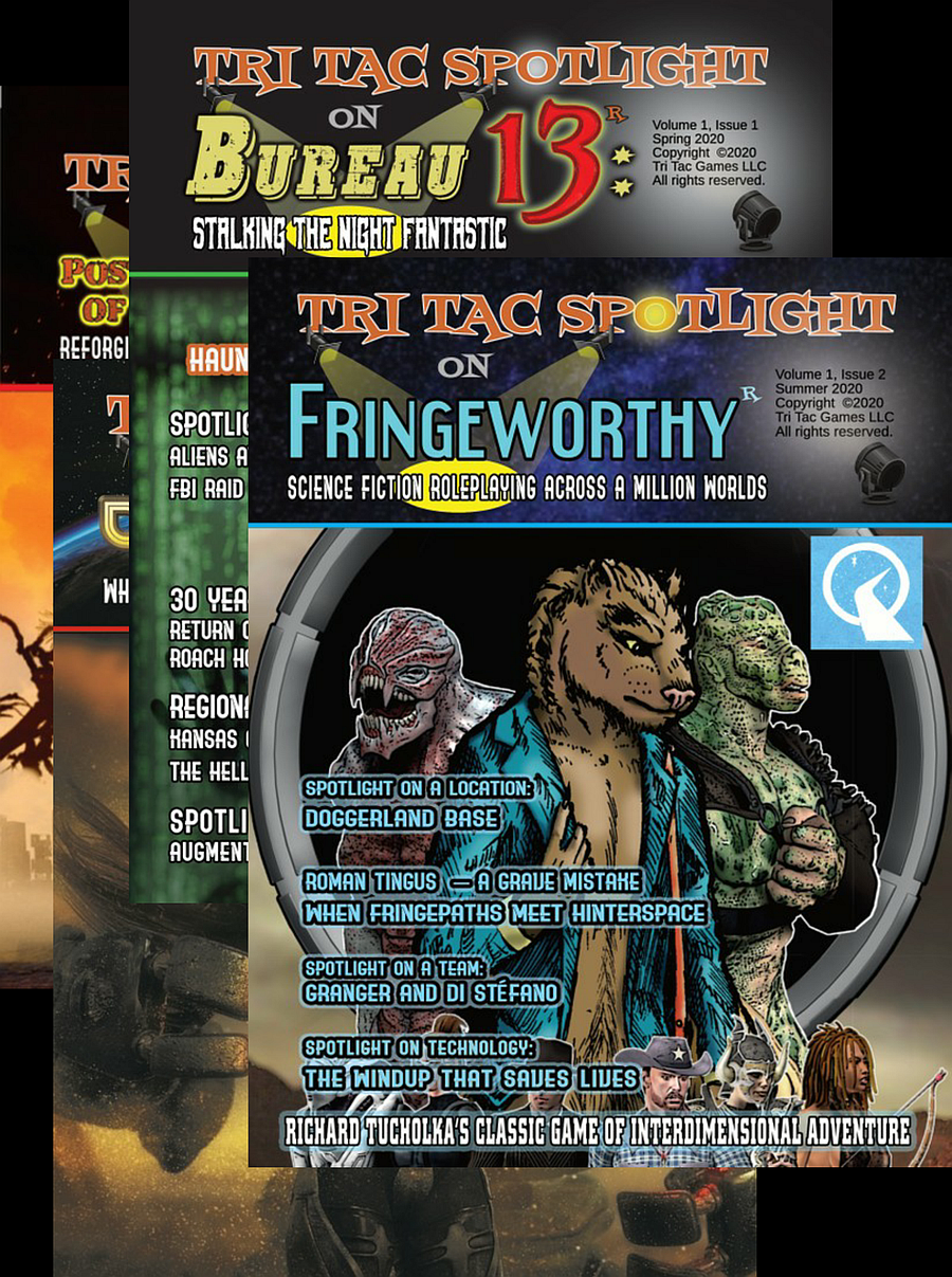 Tri Tac Spotlight, Volumn 1 [BUNDLE] - Tri Tac Games LLC | DriveThruRPG