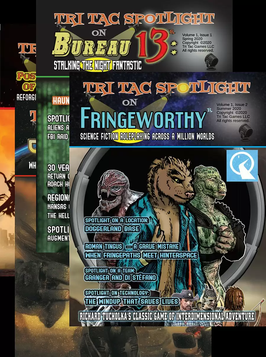 Tri Tac Spotlight, Volumn 1 [BUNDLE] - Tri Tac Games LLC | DriveThruRPG