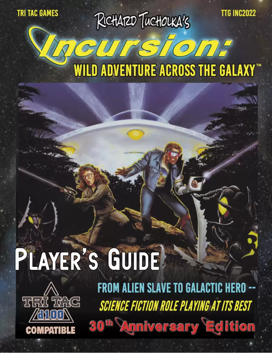 Incursion Player's Guide 2022 Edition - Tri Tac Games LLC | DriveThruRPG