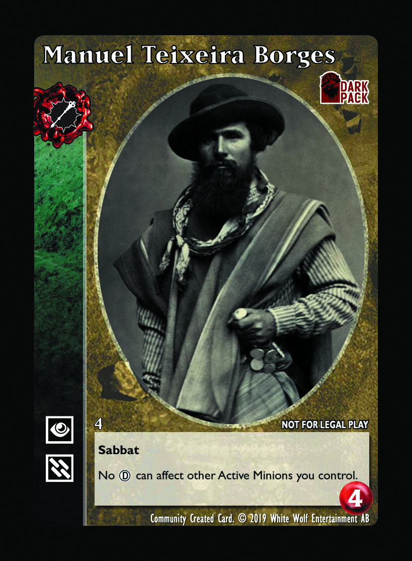 Manuel Teixeira Borges - Custom Card - Black Chantry Productions | VTES ...