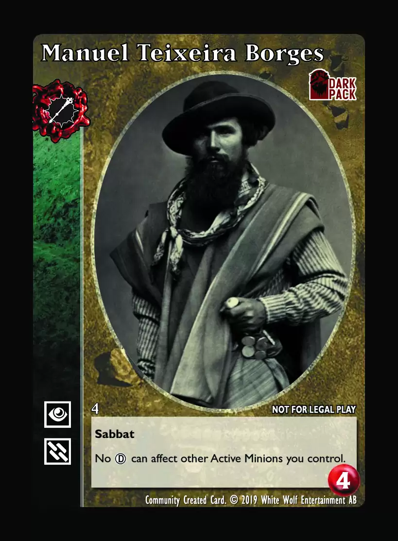 Manuel Teixeira Borges - Custom Card - Black Chantry Productions | VTES ...