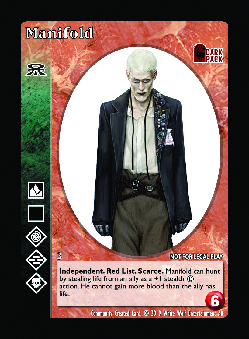 Manifold - Custom Card - Black Chantry Productions | VTES Community ...