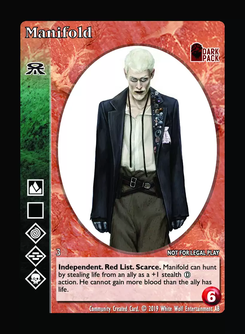 Manifold - Custom Card - Black Chantry Productions | VTES Community ...