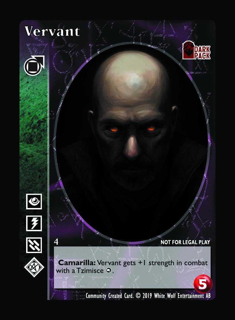 Vervant - Custom Card - Black Chantry Productions | VTES Community ...