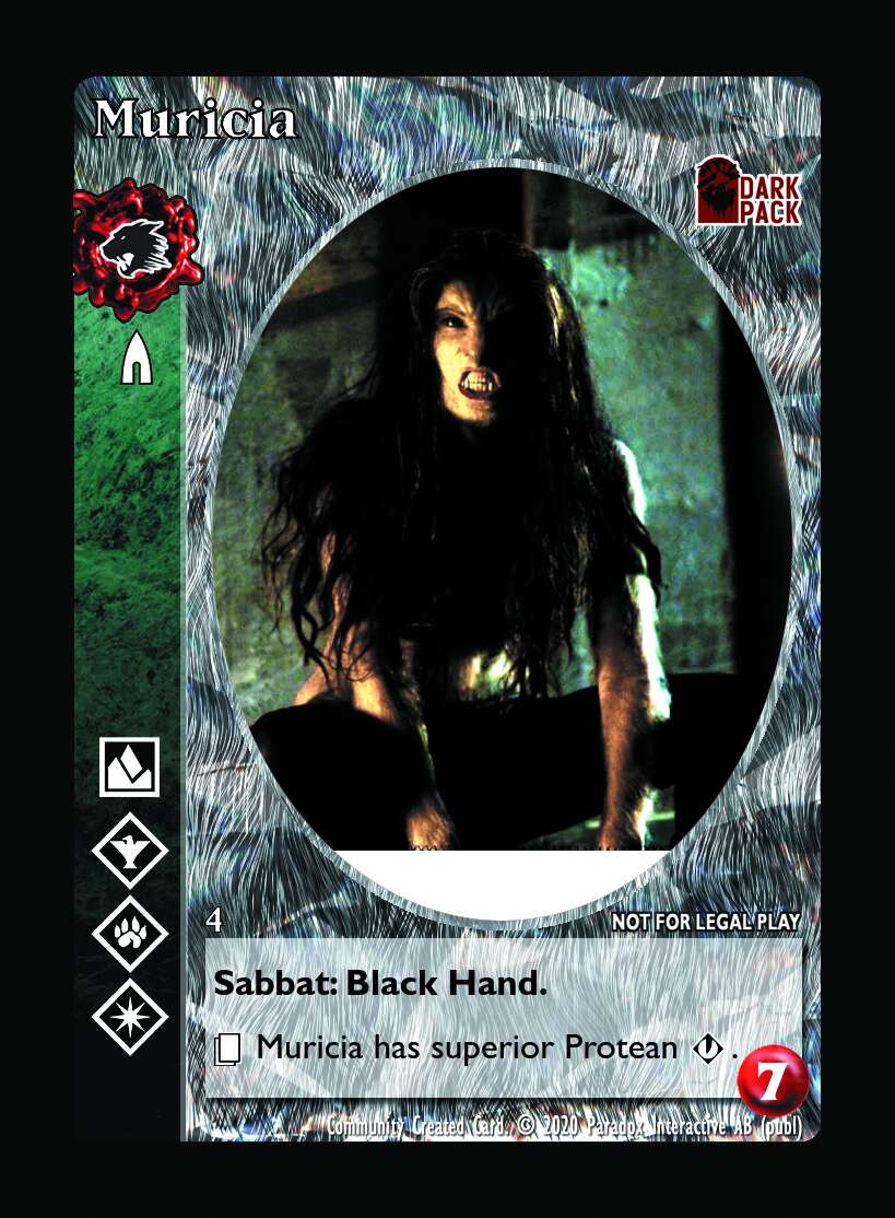 Muricia - Custom Card - Black Chantry Productions | VTES Community ...