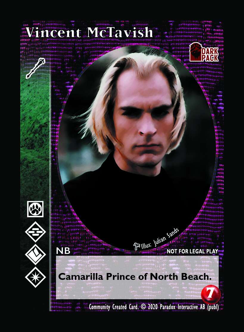 Vincent Mctavish - Custom Card - Black Chantry Productions | VTES ...