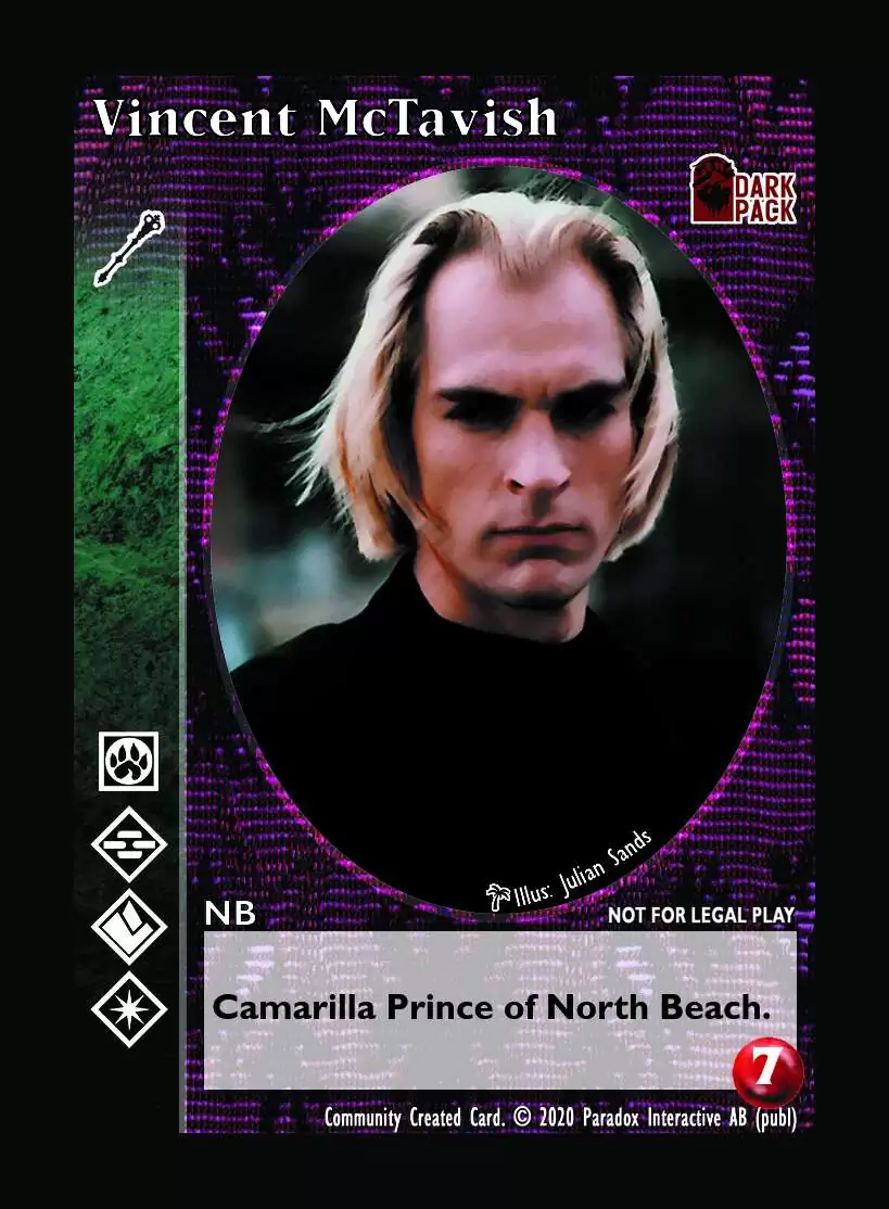 Vincent Mctavish - Custom Card - Black Chantry Productions | VTES ...