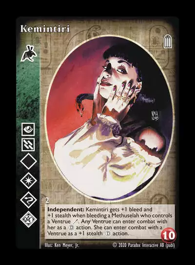 Crypt - Kemintiri - Follower of Set - Black Chantry Productions | VTES ...