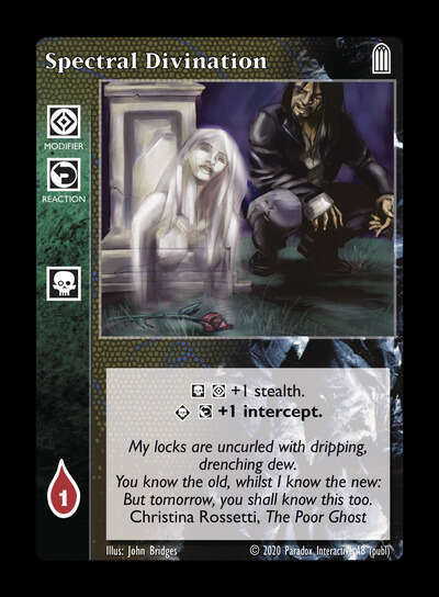 Library - Spectral Divination - Action Modifier_Reaction - Black ...