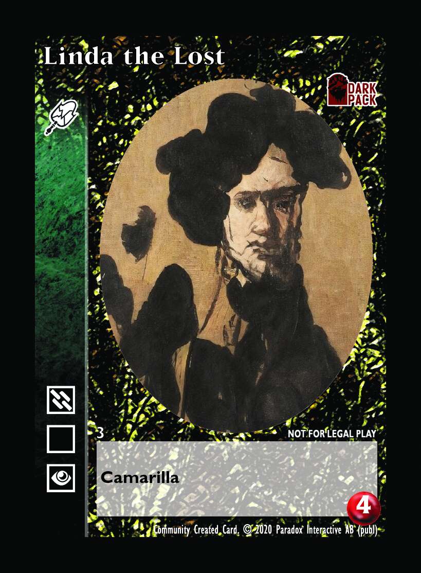 Linda The Lost - Custom Card - Black Chantry Productions | VTES ...