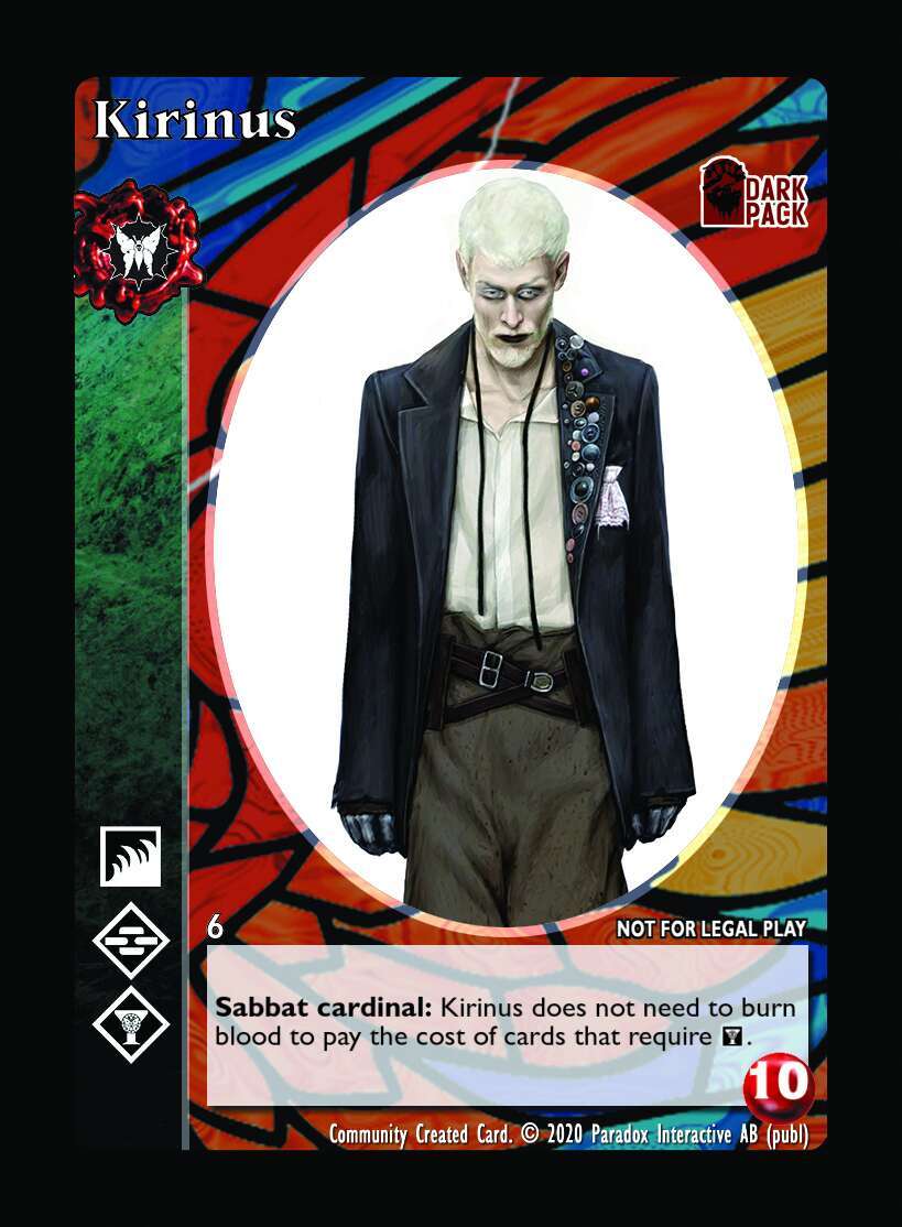 Kirinus - Custom Card - Black Chantry Productions | VTES Community ...