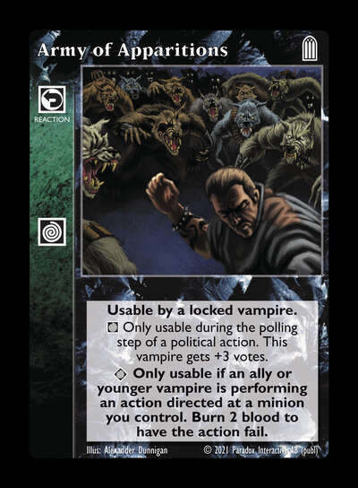 Library - Army of Apparitions - Reaction - Black Chantry Productions ...
